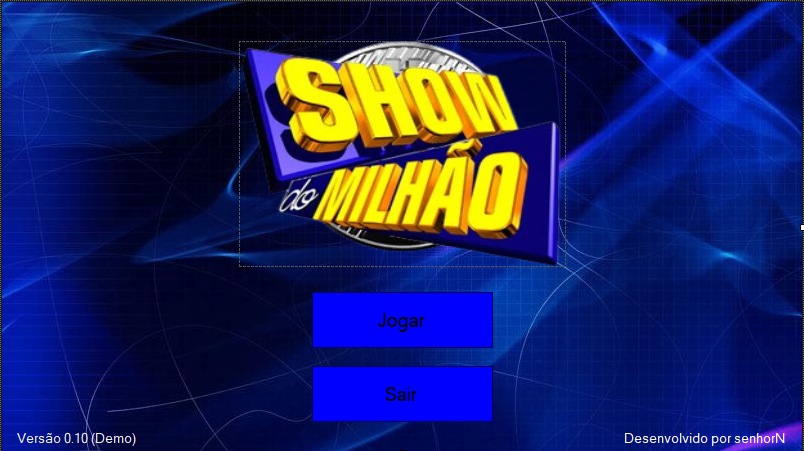 GitHub - senhorN/Show-do-milhao: Jogo do milhão desenvolvido com c#. O ...