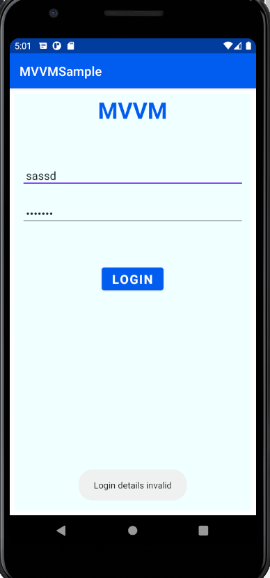 GitHub - Sreeja-Kallem/MVVM: Sample app to understand MVVM design pattern