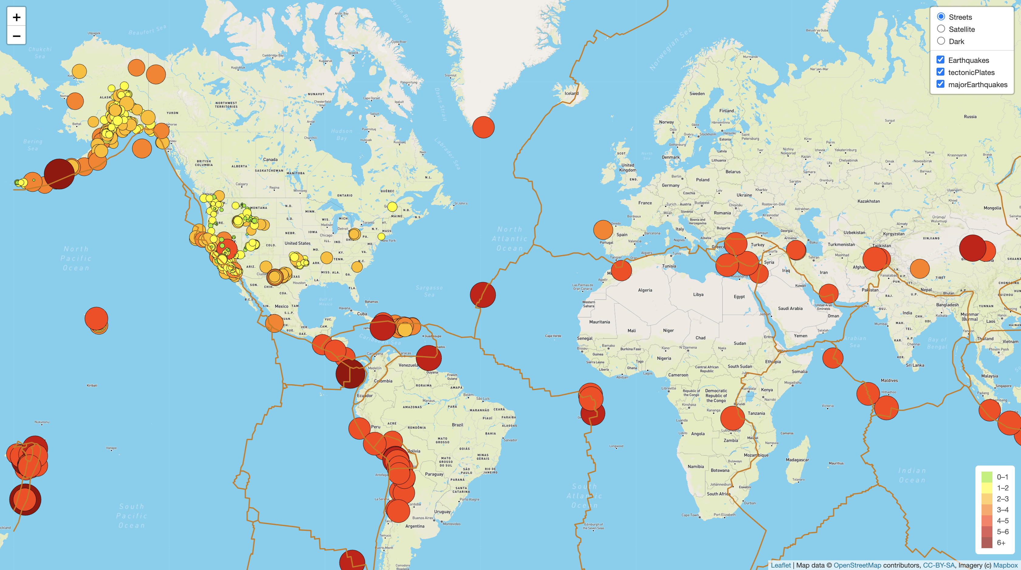GitHub - SpottedOwlet/Mapping_Earthquakes: Creating a Layered Map Dashboard for displaying ...