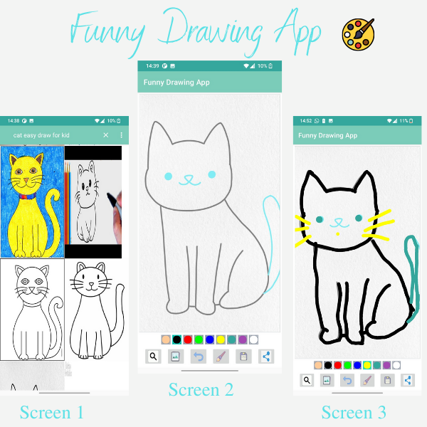 GitHub - lananh223/FunnyDrawingApp: A native Android application that ...