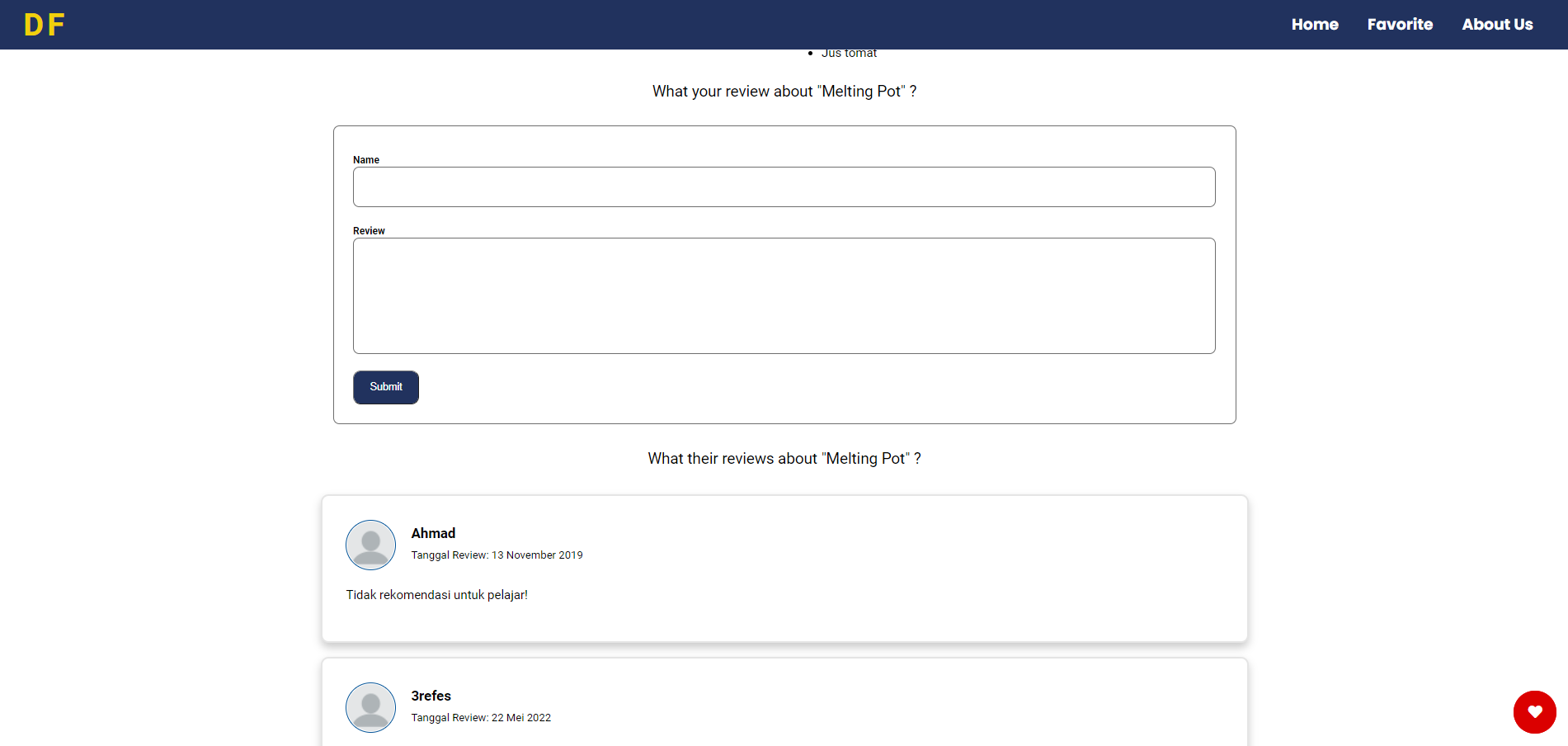 GitHub - Muhfrrazi/DigiFoods