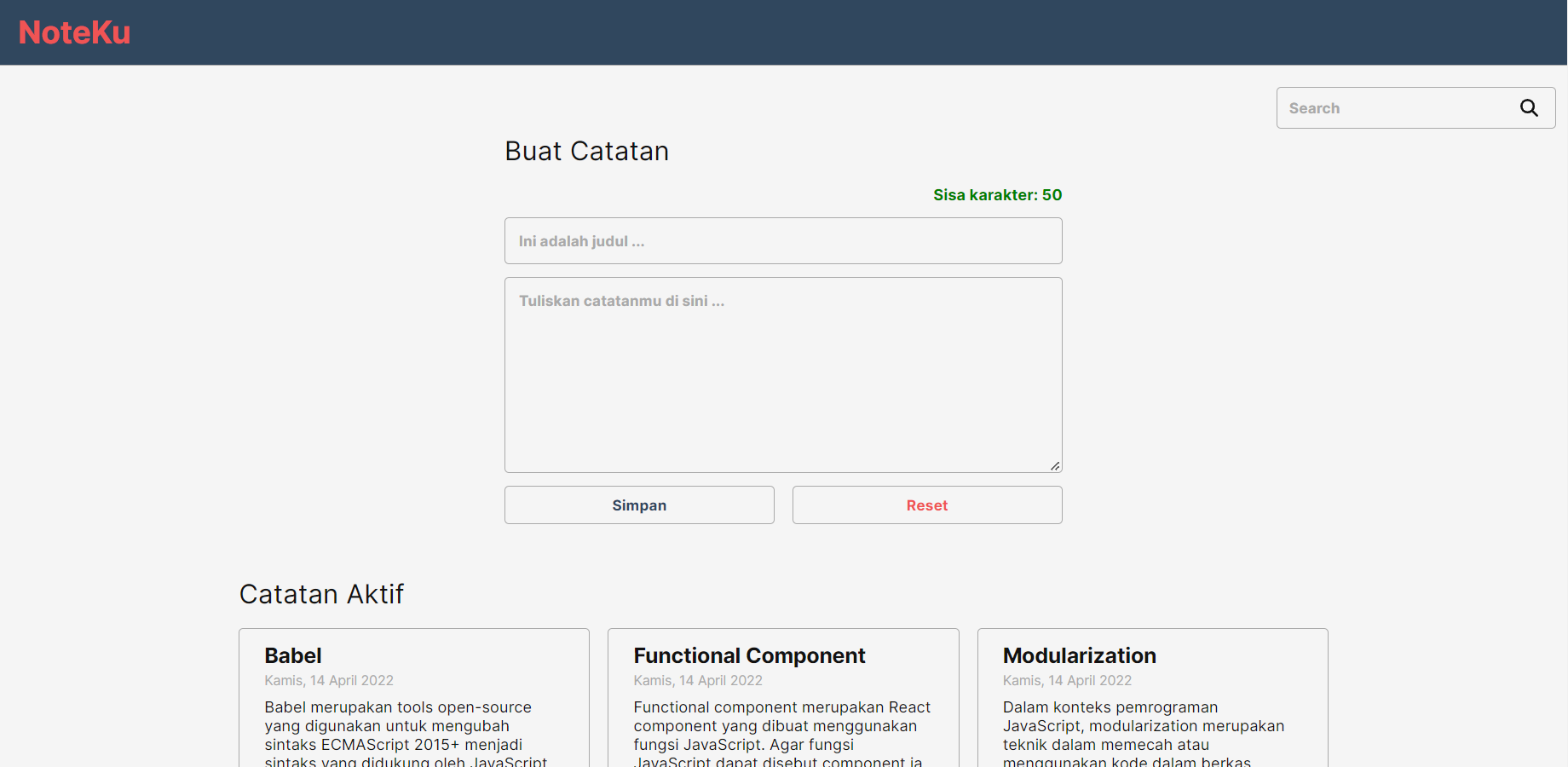GitHub - Muhfrrazi/NoteKu