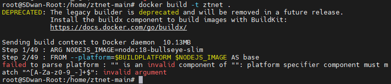 Dockerfile Build Image Error · Issue 166 · Sinamicsztnet · Github