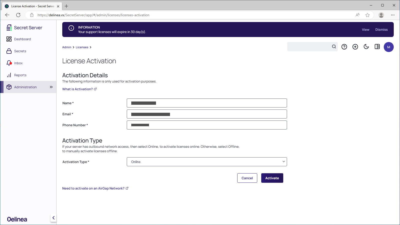 GitHub - joetanx/delinea-secret-server