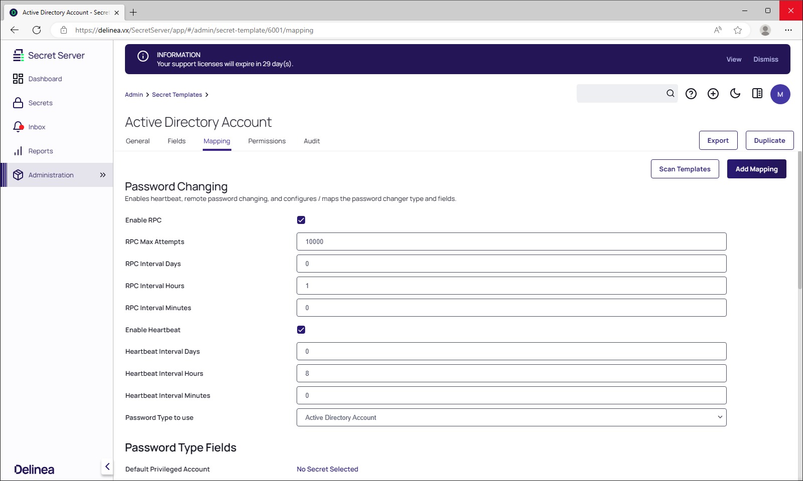 GitHub - joetanx/delinea-secret-server