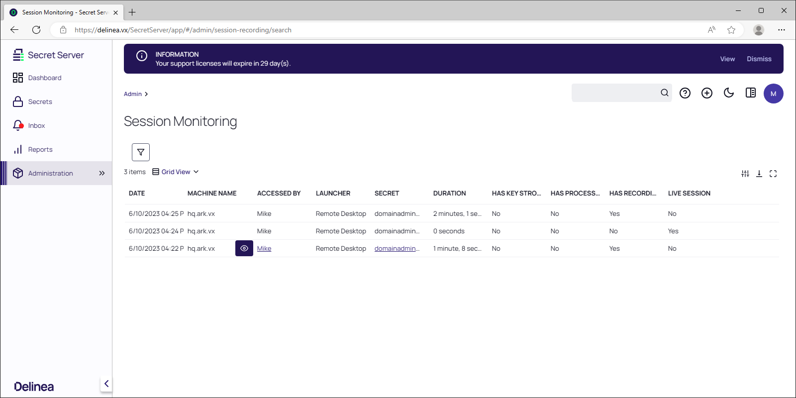 GitHub - joetanx/delinea-secret-server
