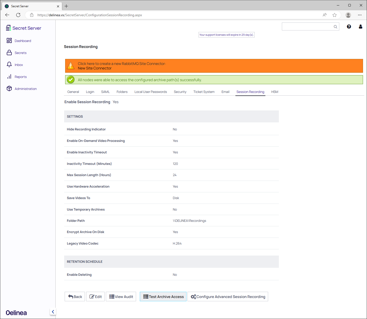 GitHub - joetanx/delinea-secret-server