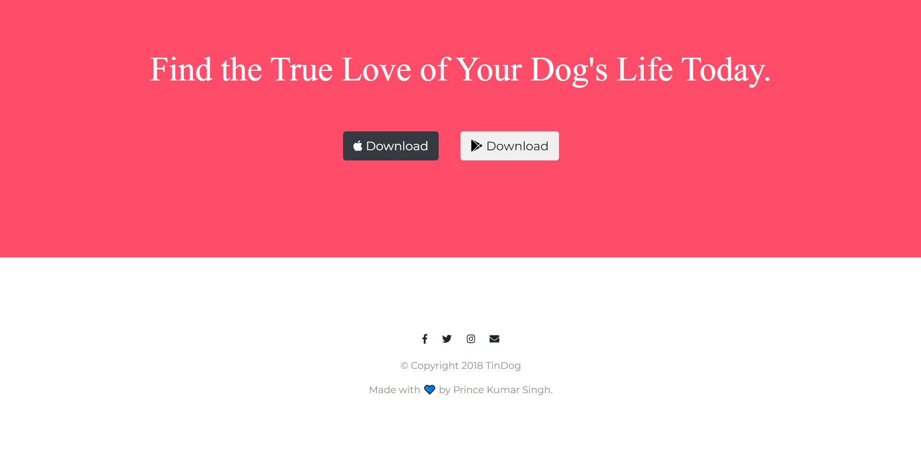 GitHub - princid/TinDog: The basic idea of this project was to create an interactive and ...