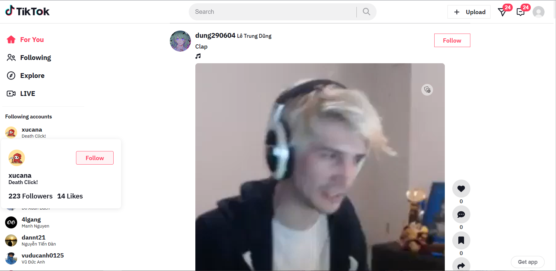 GitHub - nguyenducdo47/tiktok-reactjs