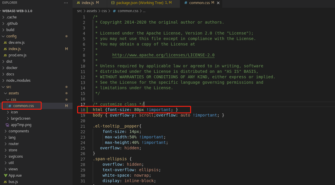 下载源码编译运行后，数据大屏页面没有填充整个页面，是偏左显示的 · Issue #510 · WeBankBlockchain/WeBASE-Web · GitHub