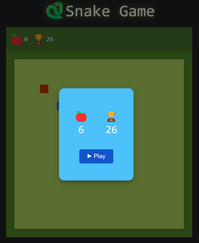 GitHub - Sumithra-Suresh/SnakeGame: Recreating the classic mobile game ...