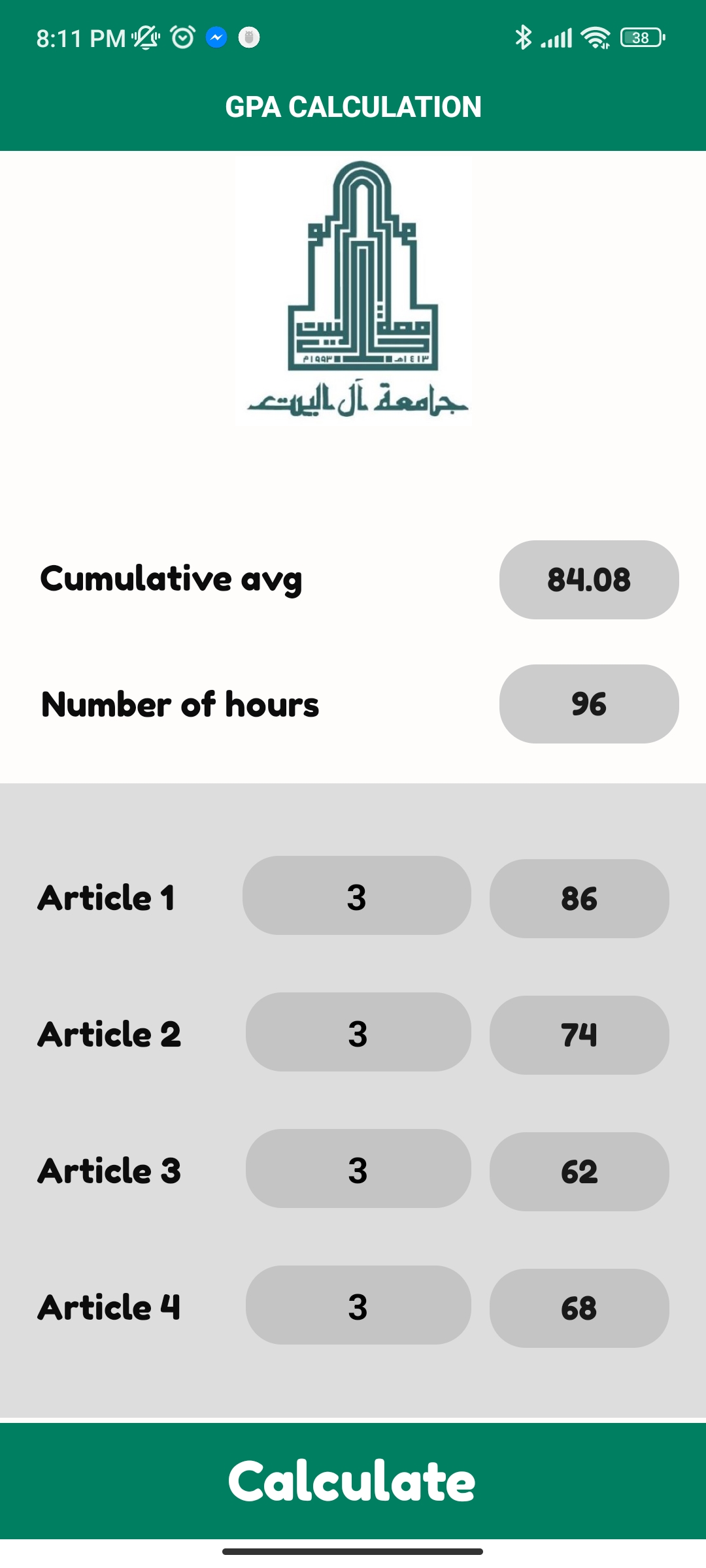 GitHub - ahmadshtiwi/GPA-Calculator