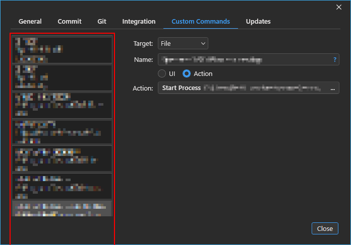 Custom Commands listbox disappears out of view · Issue #1493 · fork-dev/TrackerWin · GitHub