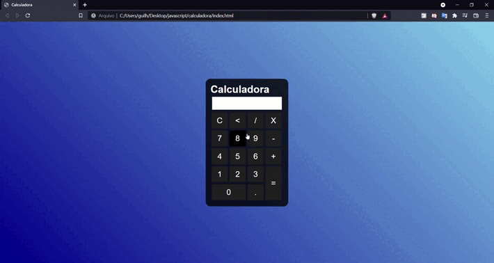 GitHub - Guilhermeksksk/Calculadora: Calculadora utilizando CSS, HTML E JAVA SCRIPT