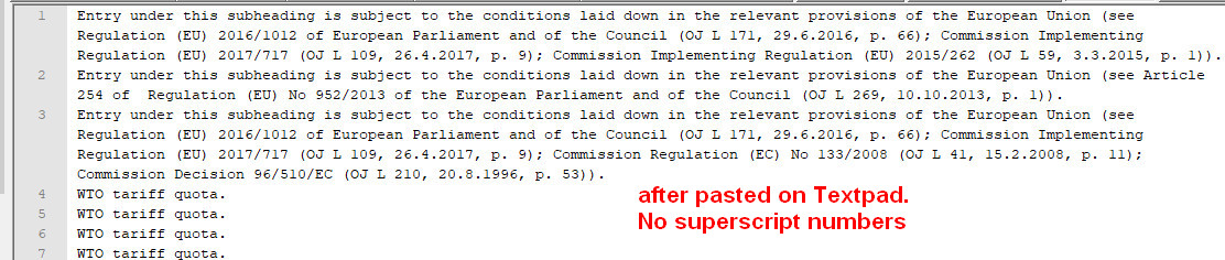 Superscript copied from Word not pasted or shown · Issue #8653 ...