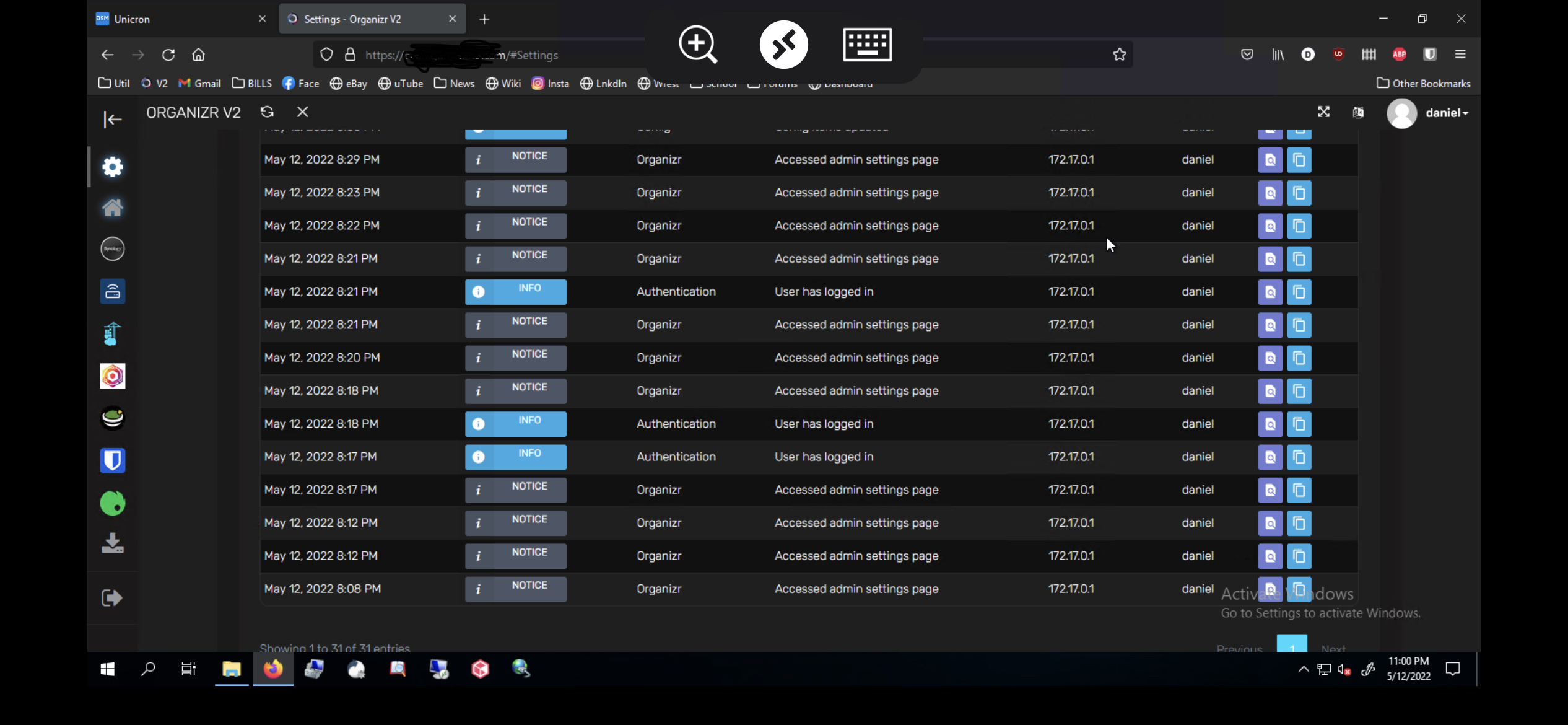 Problem getting Organizr to observe me being out of network, uses local URLs. · Issue #1836 ...