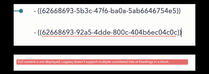 批量copy blocks或批量copy block refs粘贴都会导致结果异常，并报错 · Issue #5076 · logseq/logseq · GitHub