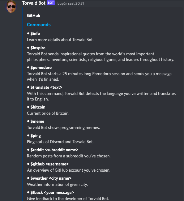 GitHub - semioz/torvald-bot: A multipurpose Discord bot written in TypeScript