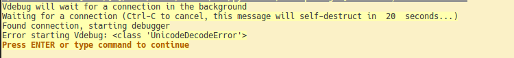 Vdebug Closing As Soon As It Connects · Issue 337 · Vim Vdebugvdebug · Github