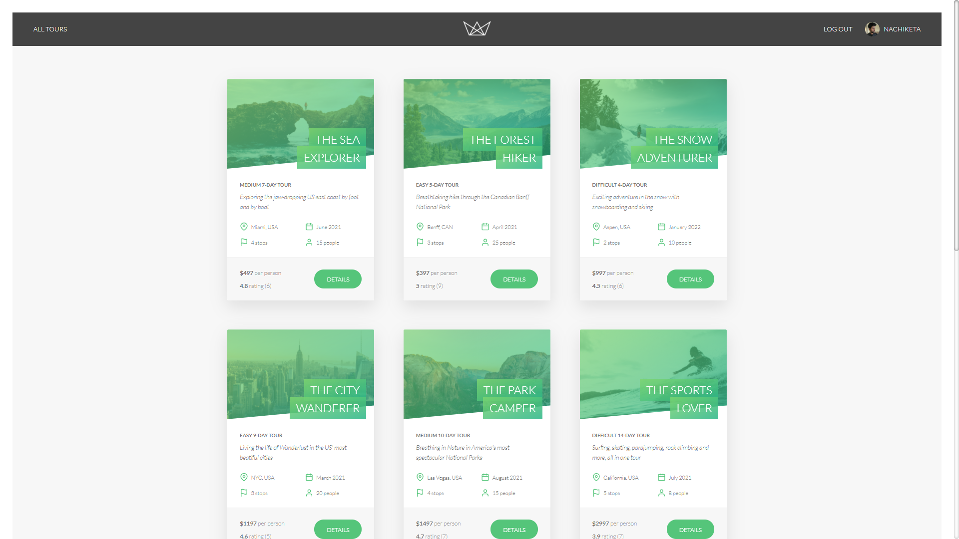 GitHub - suvm-sharma/Natours