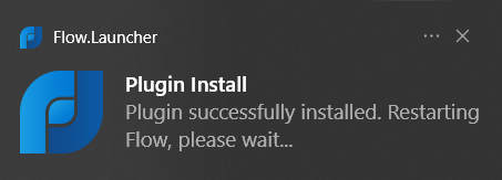 When a plugin is downloaded and installed, please show its name in the ...