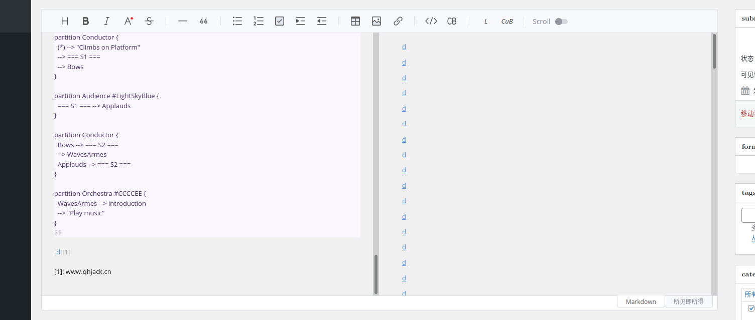 Incorrect preview behavior when using referencedefinition · Issue #1683 · nhn/tui.editor · GitHub