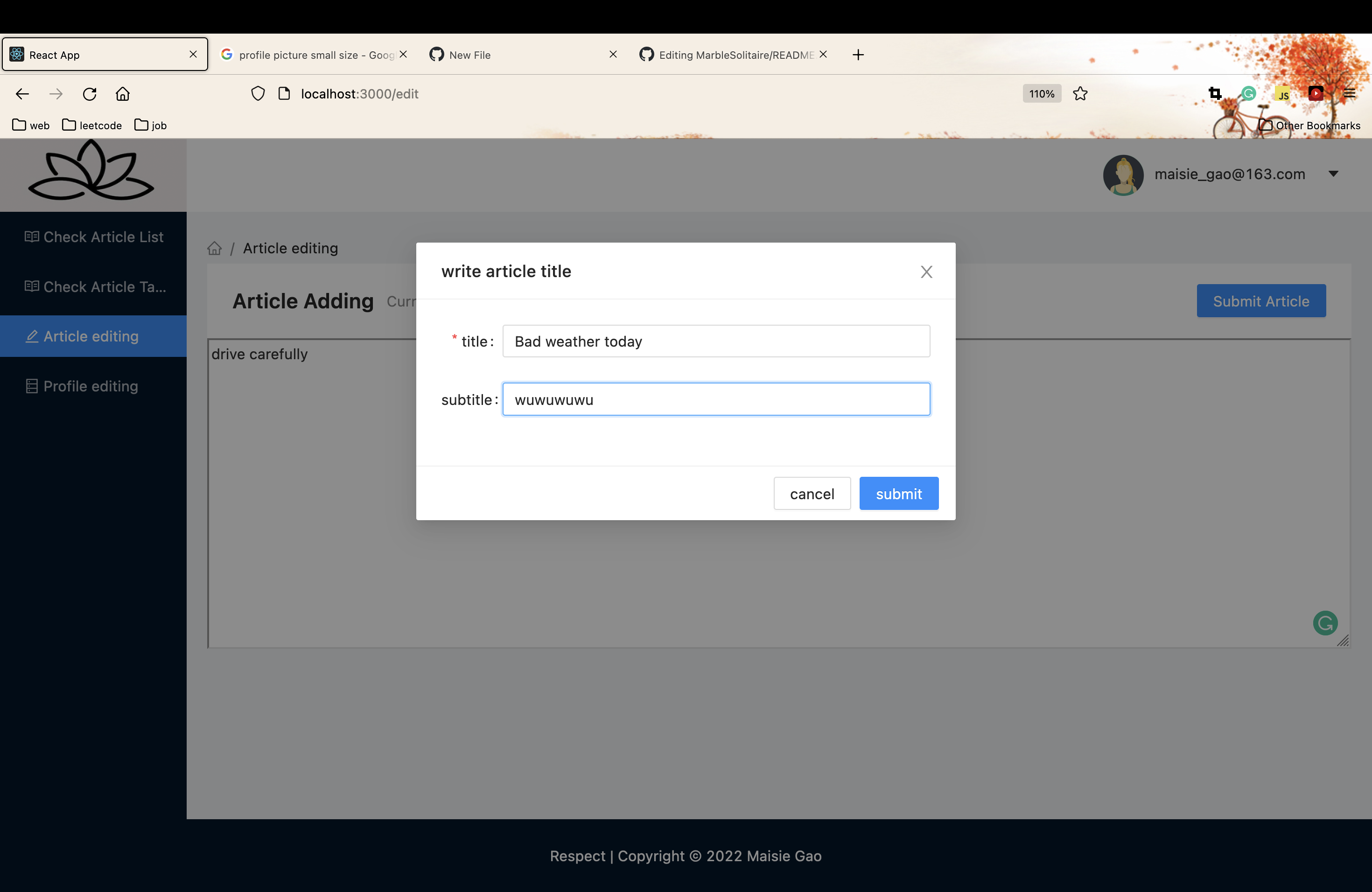 GitHub - MaisieGao/CMS-WebProject