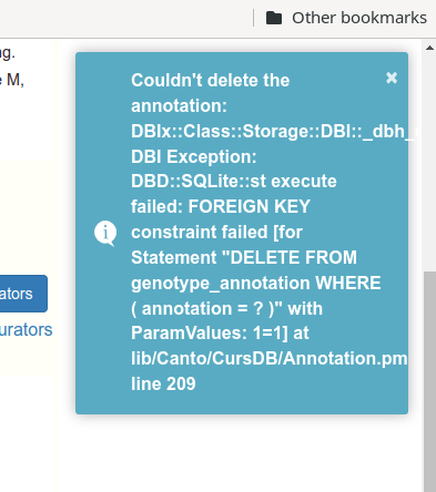 Error when deleting annotation with attached interaction · Issue #2588 · pombase/canto · GitHub