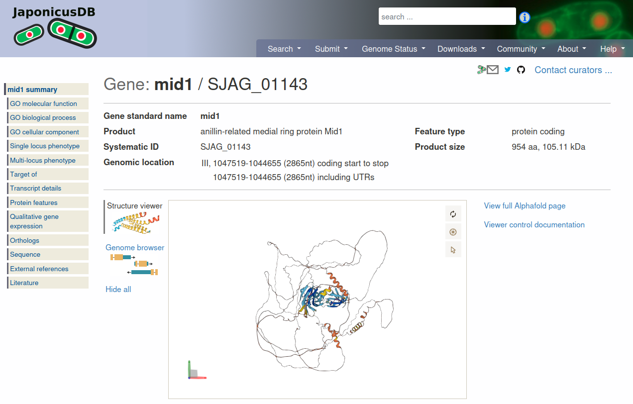 Display protein structures and change top page matter · Issue #98 ...