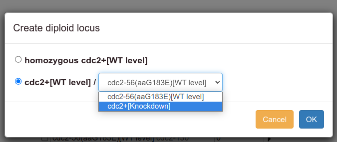 Can't create certain diploids · Issue #2701 · pombase/canto · GitHub