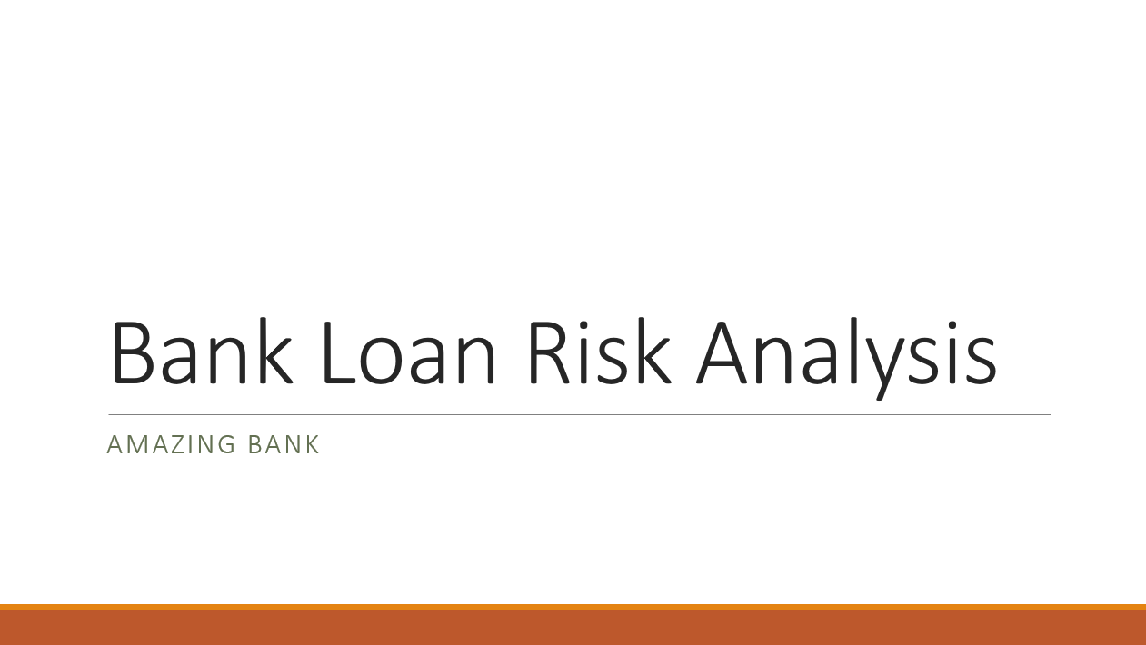GitHub - Rishab260/Default-Risk: Bank Default Risk Analysis