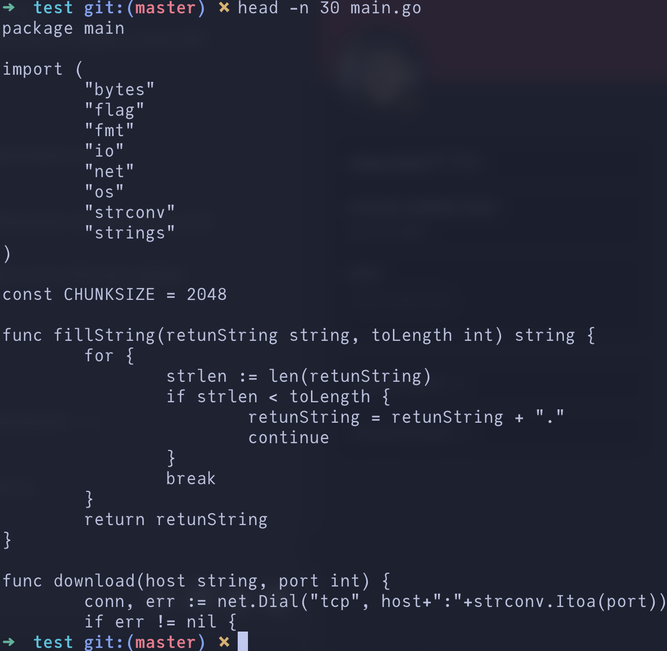 Github Nopfx Lazy File Simple Go Script To Send Receive Xor Ed File Over Tcp