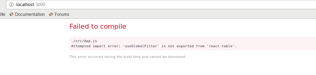 Filtering example is broken. useGlobalFilter is not exported fom react-table · Issue #2307 ...