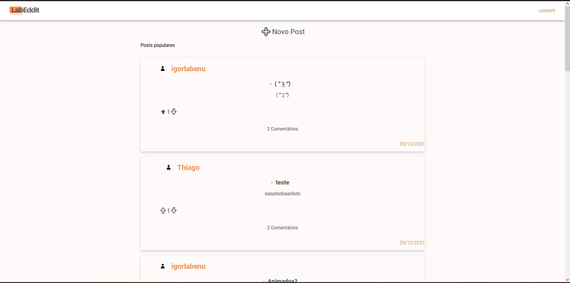 GitHub - 0dayIg0r/projeto-LabEddit