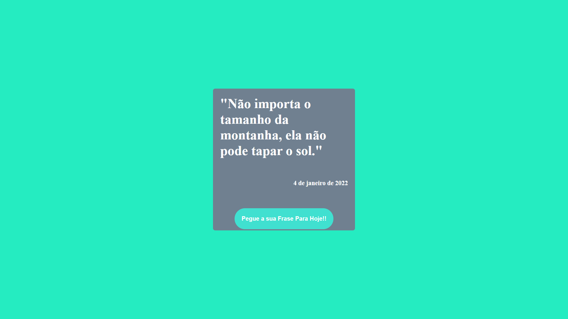 GitHub - ewertonribeiro/frases-do-dia