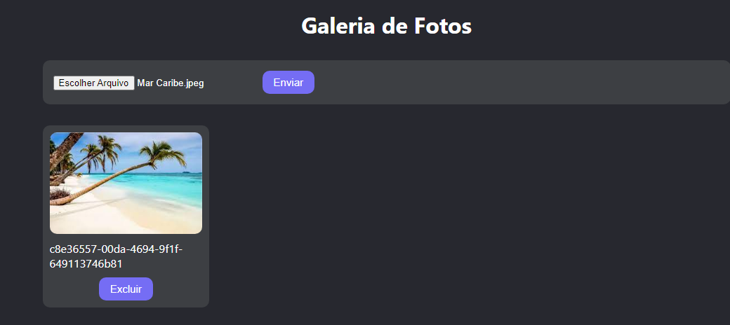 GitHub - fernandofrisso/GALLERY_PROJECT: Projeto com a finalidade de criar uma galeria de fotos ...
