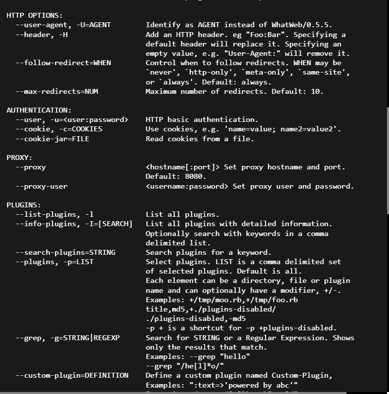 GitHub - GodBryan/WhatWeb-Usage-Example