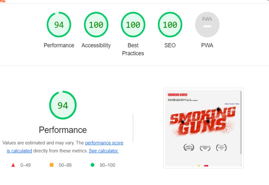 GitHub - AndrewNeo82/smoking-guns: movie site