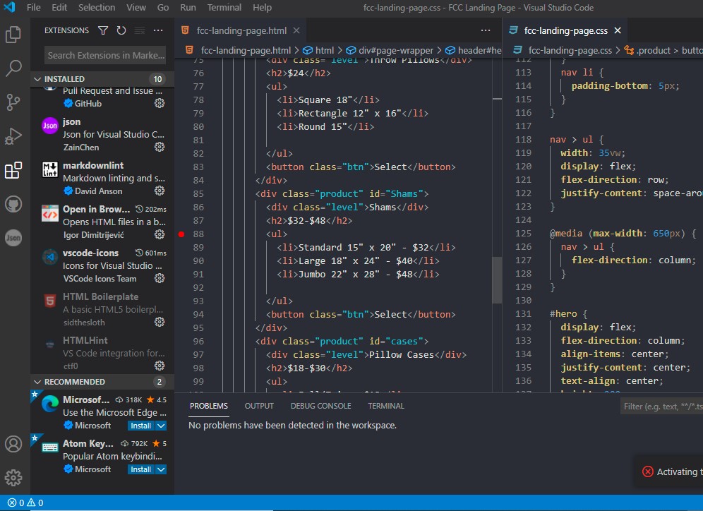 Icons not showing up · Issue #139480 · microsoft/vscode · GitHub