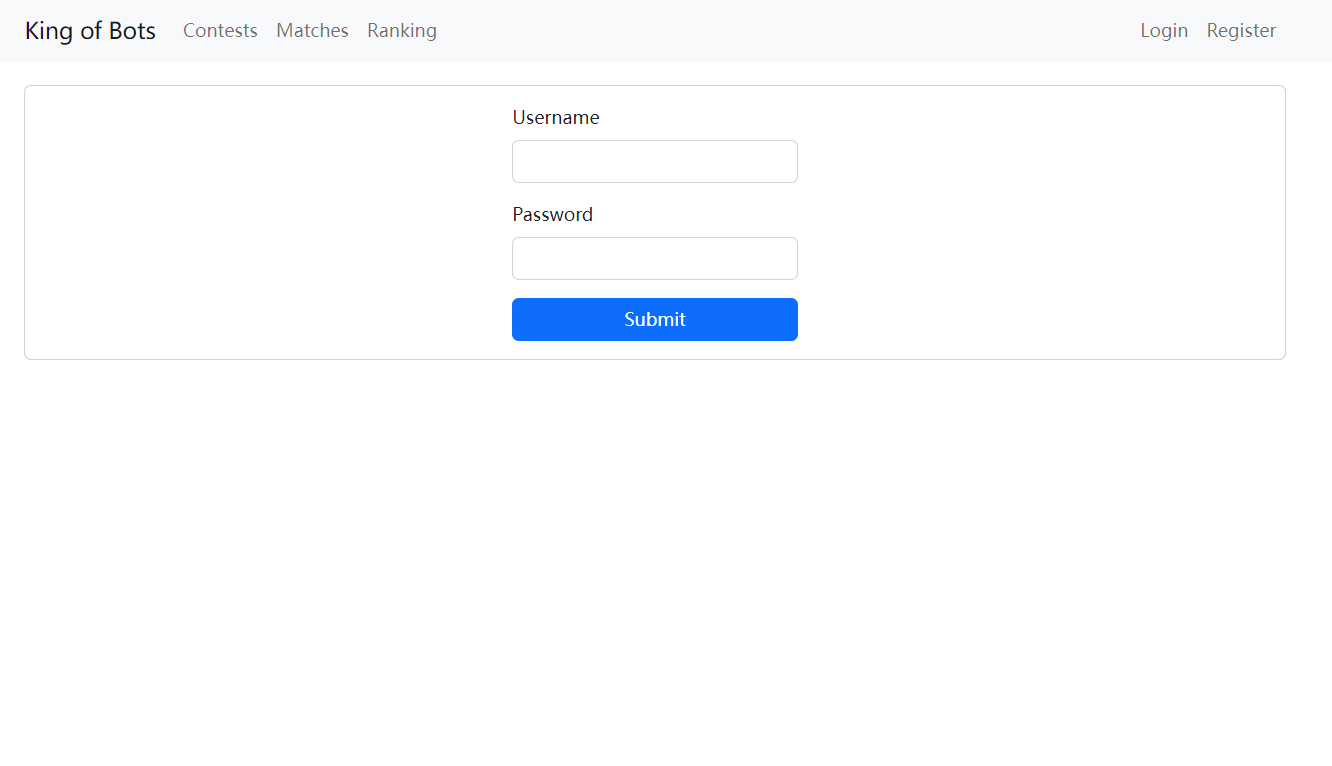 GitHub - LichuJiang/kob: springboot + vue project
