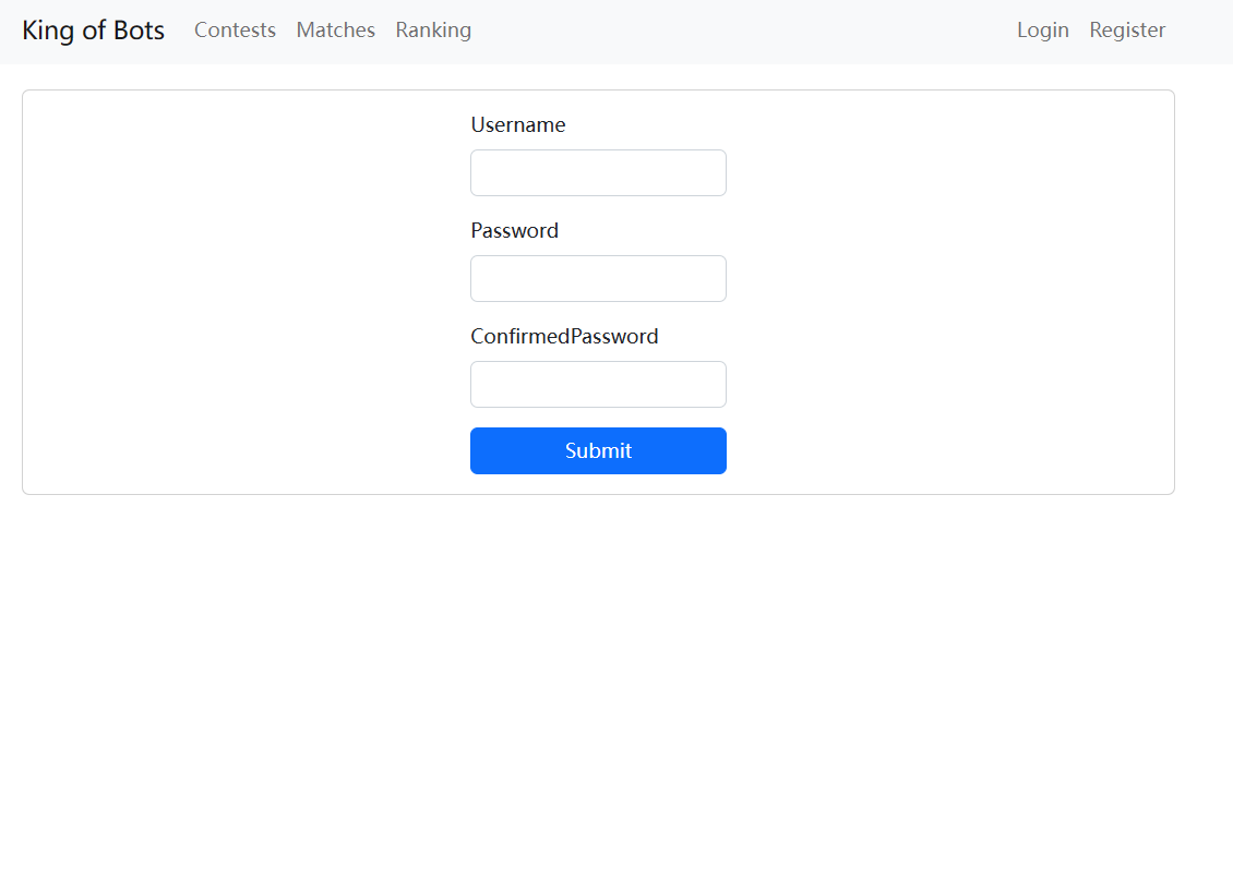 GitHub - LichuJiang/kob: springboot + vue project