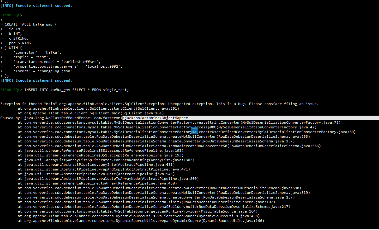 NoClassDefFoundError: com/fasterxml/jackson/databind/ObjectMapper · Issue #867 · apache/flink ...