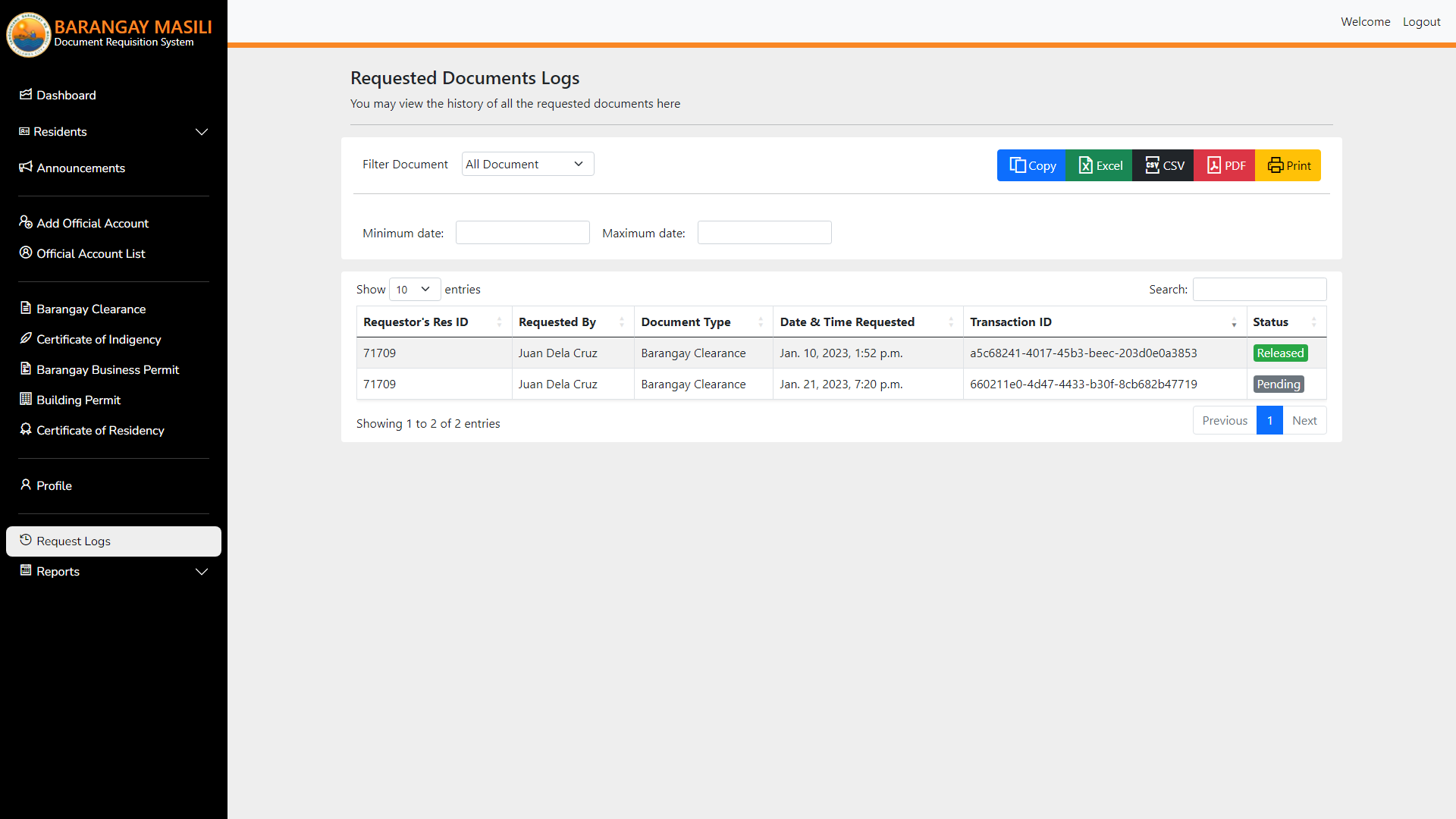 GitHub - brianbrillo30/masili-system-version-2: Capstone Project