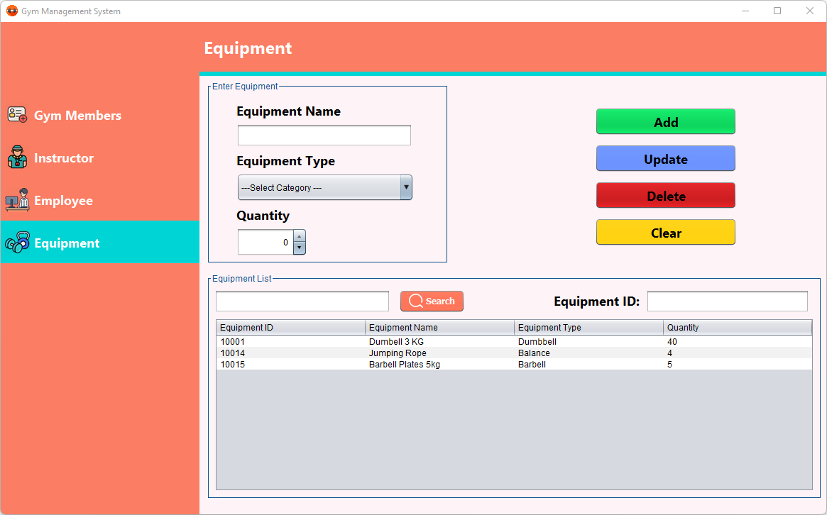 GitHub - brianbrillo30/gym-management-system: Simple Gym Management System made with java OOP ...