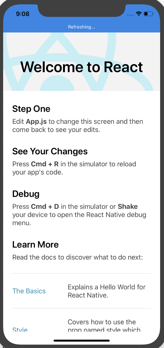 Show some UI when fast refresh is triggered · Issue #6124 · expo/expo ...