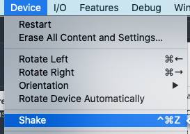 Devmenu only usable 1 time per run when simulating ios · Issue #11054 · expo/expo · GitHub