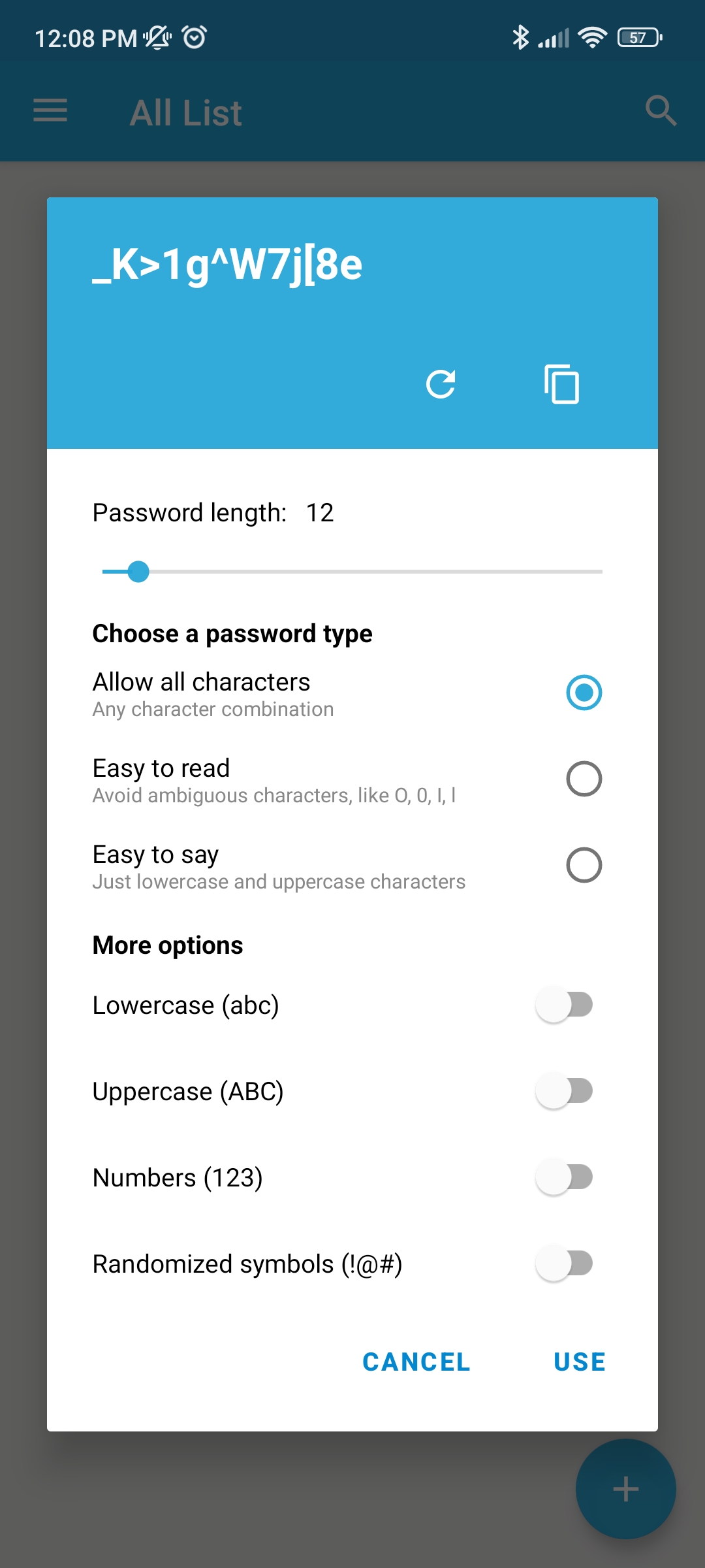 Generate password fragment · Issue #2 · casianeugen/PasswordManager · GitHub