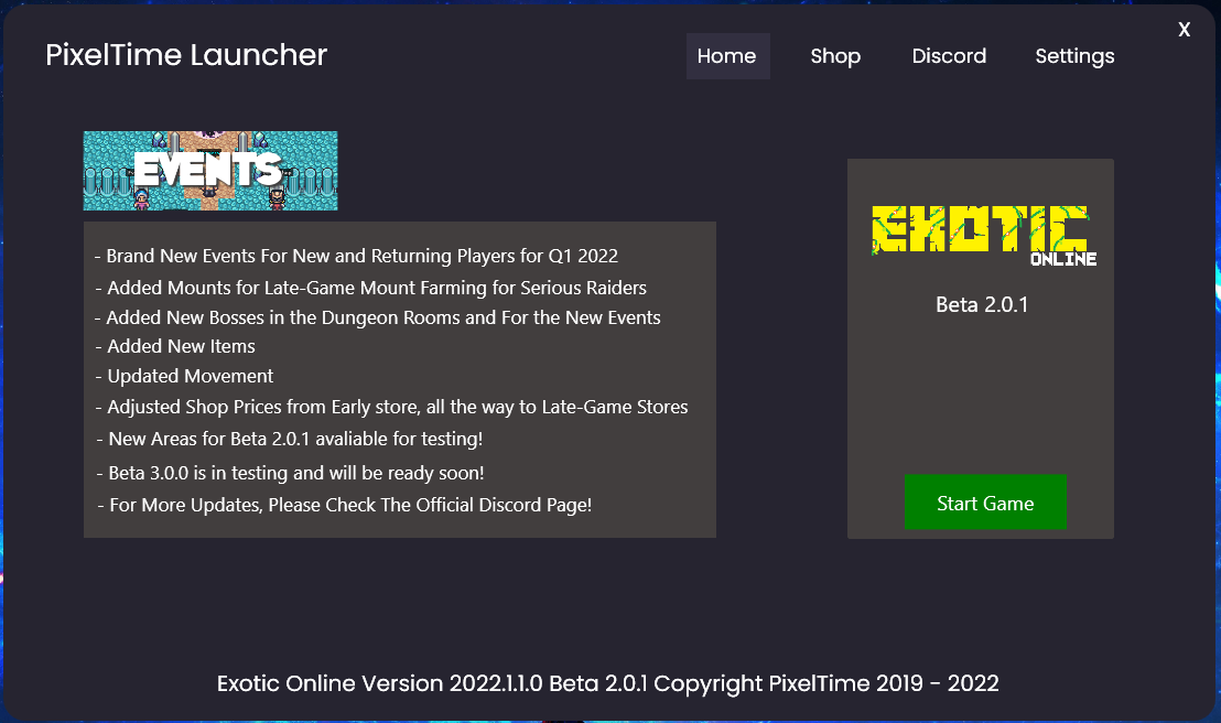 GitHub - Marco-Puig/Pixel-Launcher: Game Launcher developed for Pixel Time.