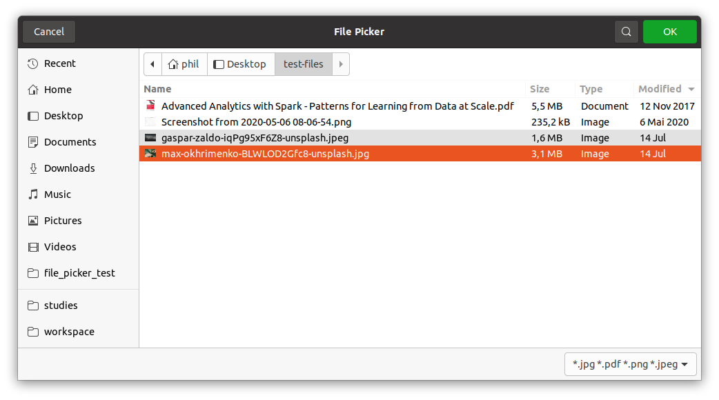 File extension filter not enforced on Windows · Issue #871 ...