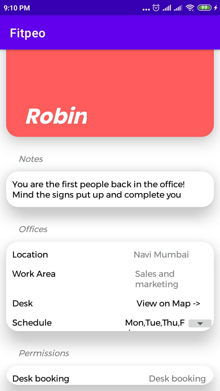 GitHub - Anii232002/Fitpeo_Demo: Demo app made for Fitpeo